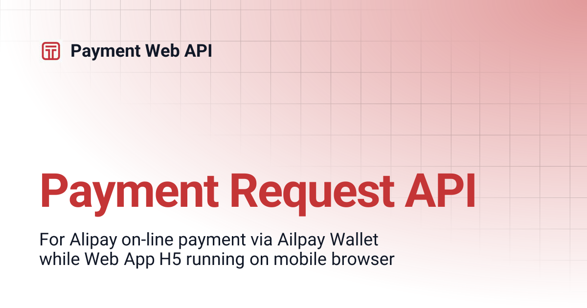 Payment Request API | Payment Web API