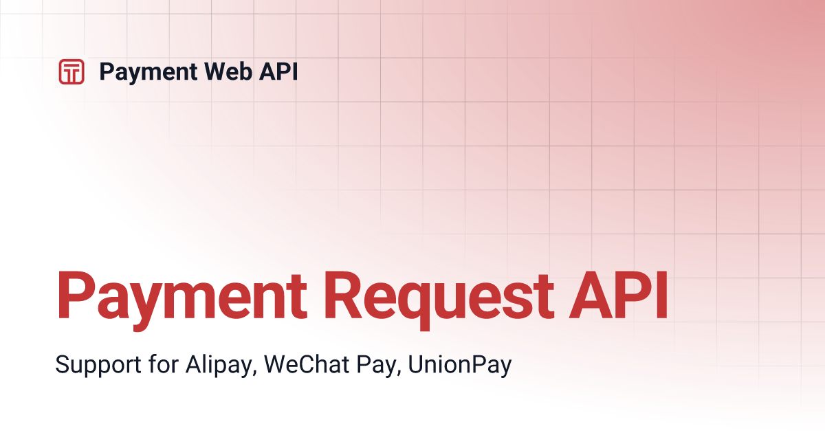 Payment Request API | Payment Web API